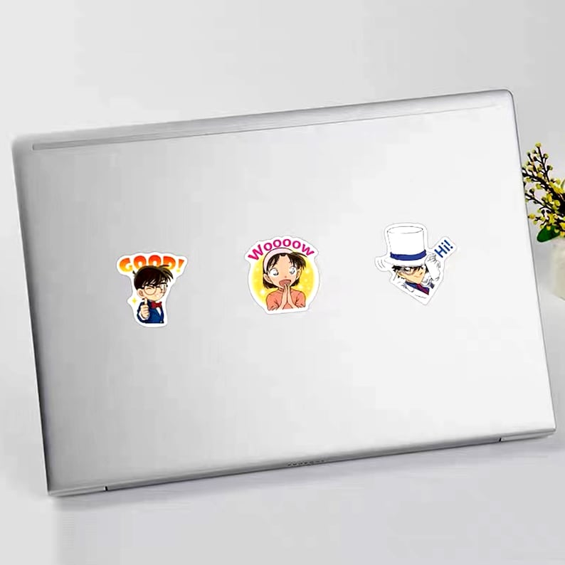 50pc Sticker Pack Detective Conan Cute Stickers Journal - Etsy