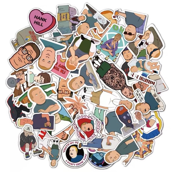 50pc Sticker Pack King of the Hill Cute Stickers Journal | Etsy