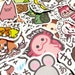 50pc Sticker Pack - B-side Label Stickers - Cute Stickers - Journal ...