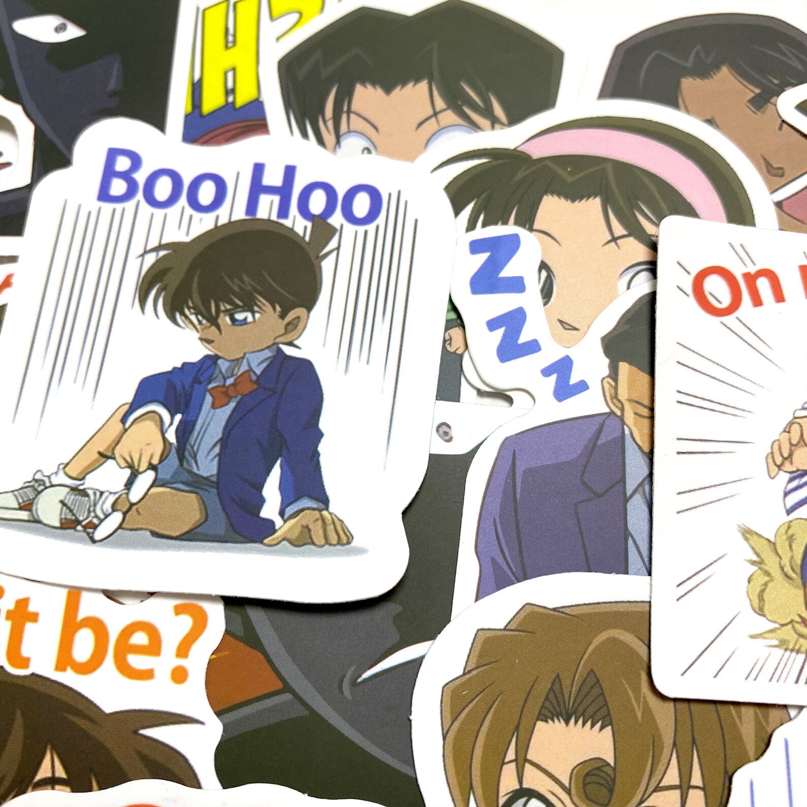 50pc Sticker Pack Detective Conan Cute Stickers Journal - Etsy
