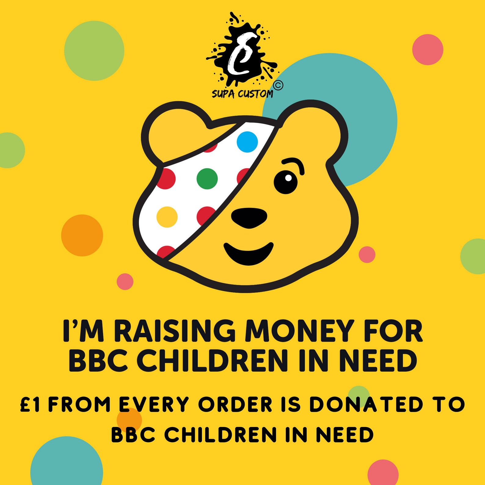 Pudsey 2021 Face Mask Animated Pudsey Mask Cotton Funny - Etsy