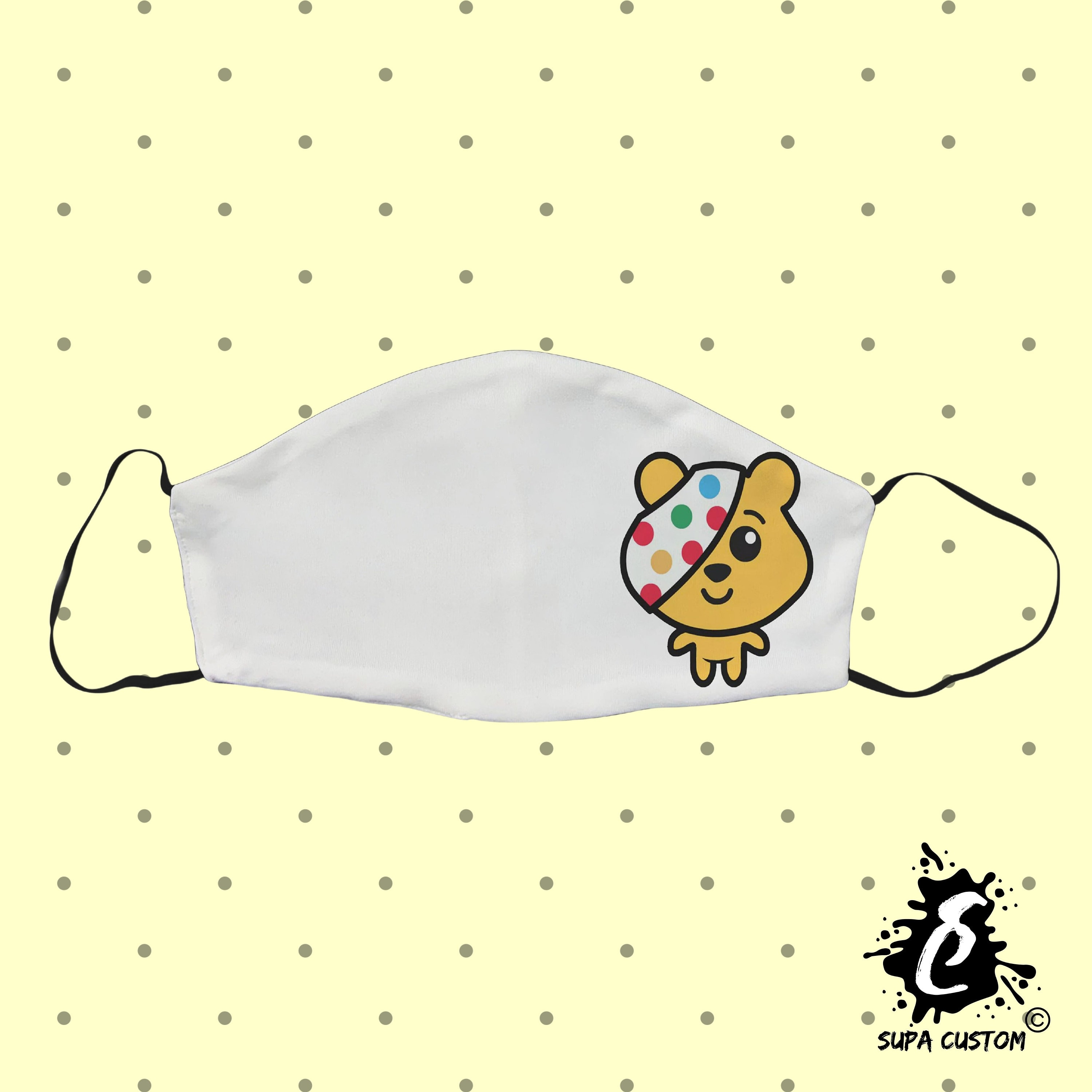 Pudsey Bear Animated Mask Spotty Day Children in Need - Etsy UK