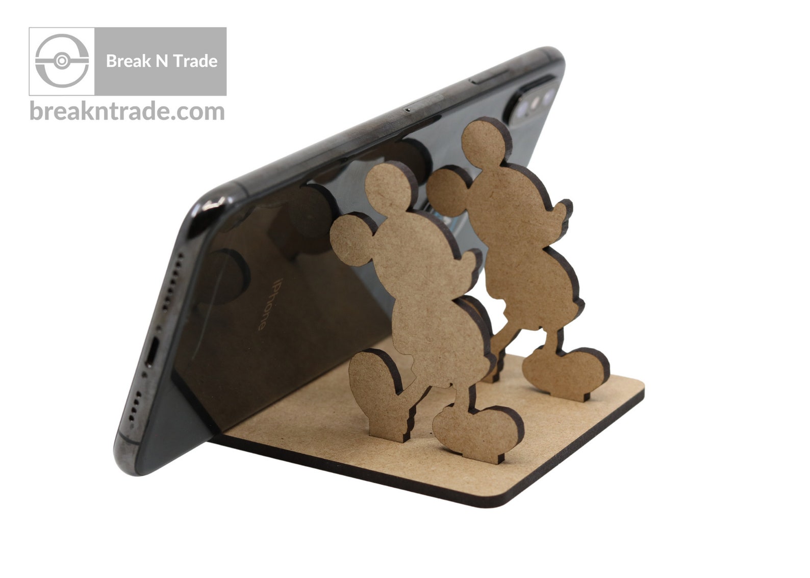 Mickey Mouse Phone Stand - Disney Phone Stand - Break N Trade - Etsy