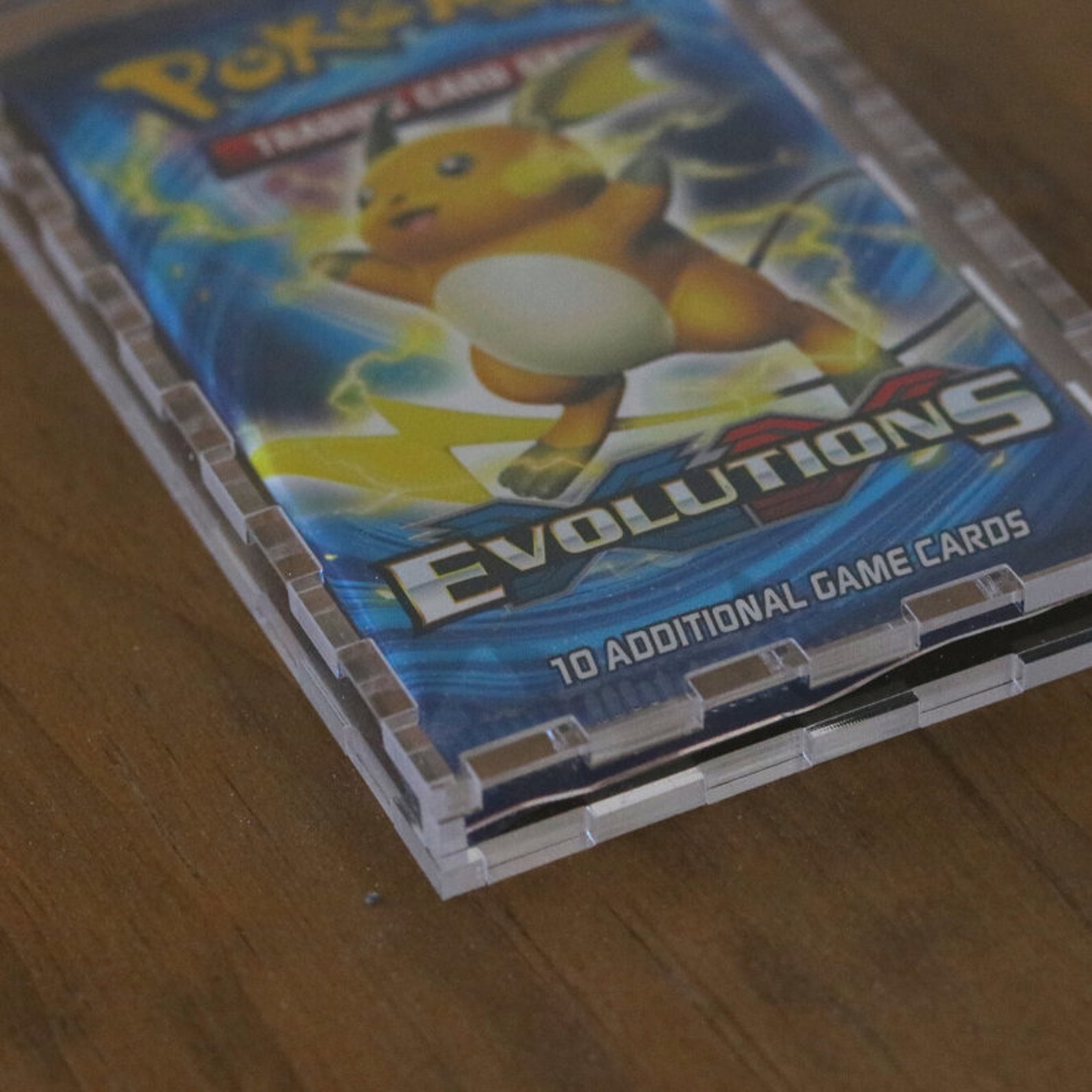 Pokemon Acrylic Booster Pack Display Case Box, Break N Trade - Etsy New ...