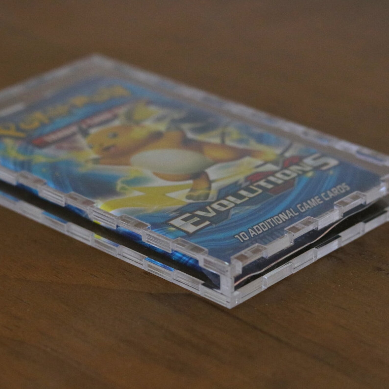 Pokemon Acrylic Booster Pack Display Case Box, Break N Trade - Etsy New ...