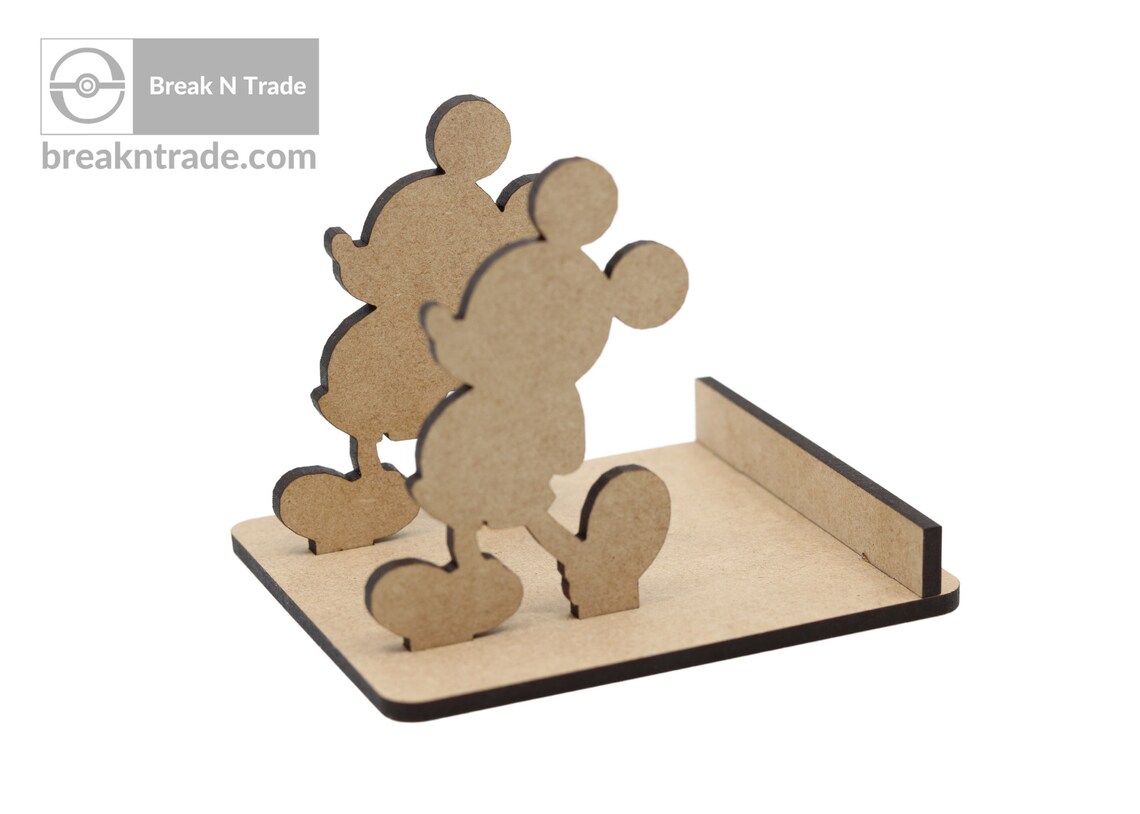 Mickey Mouse Phone Stand - Disney Phone Stand - Break N Trade - Etsy