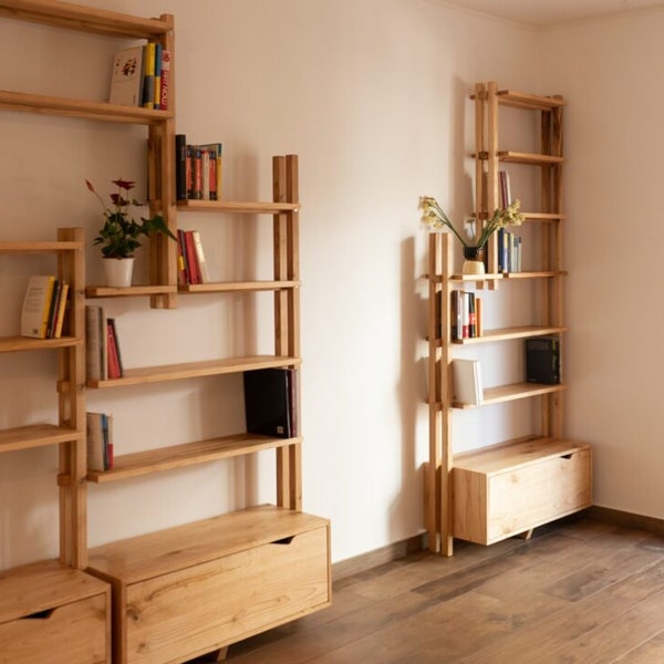 Modular Bookcase - Etsy