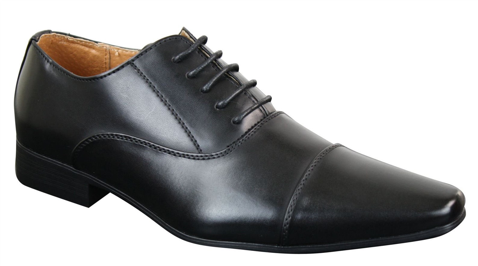 Mens Smart Formal Dress Shoes Laced White Tan Brown Black - Etsy