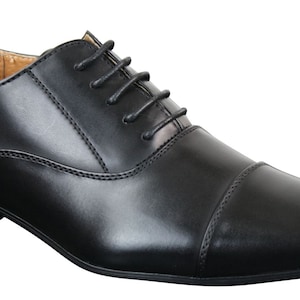 Mens Smart Formal Dress Shoes Laced White Tan Brown Black - Etsy