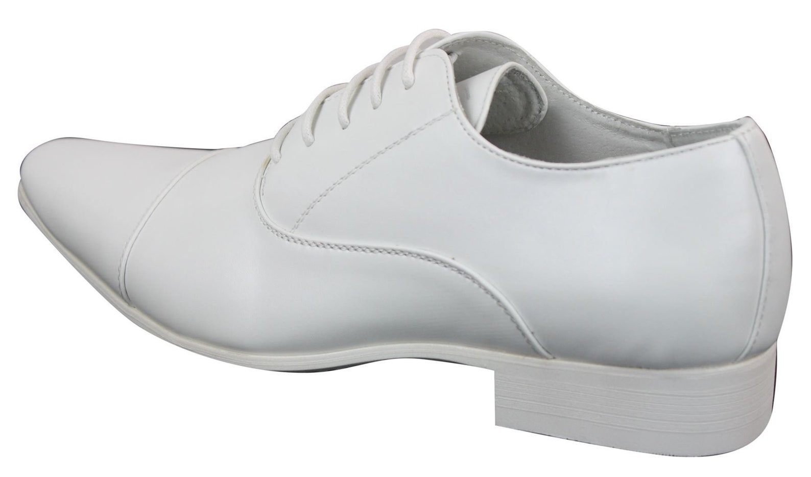 Mens smart formal dress shoes laced white tan brown black | Etsy