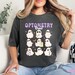Spooky Ghost Optometry Halloween Crew Shirt, Optometrist Gift ...