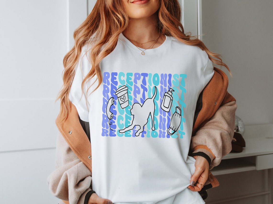 Retro Vet Receptionist Gift Vet Receptionist Week Gift Vet Receptionist ...