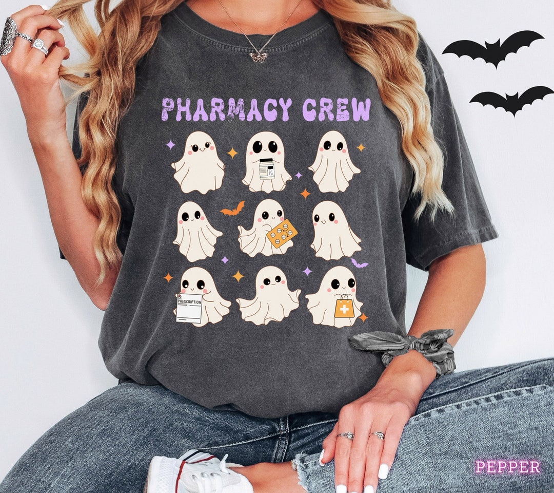 Pharmacy Squad Shirts, Halloween Pharmacy Shirt, Halloween Pharmacist ...