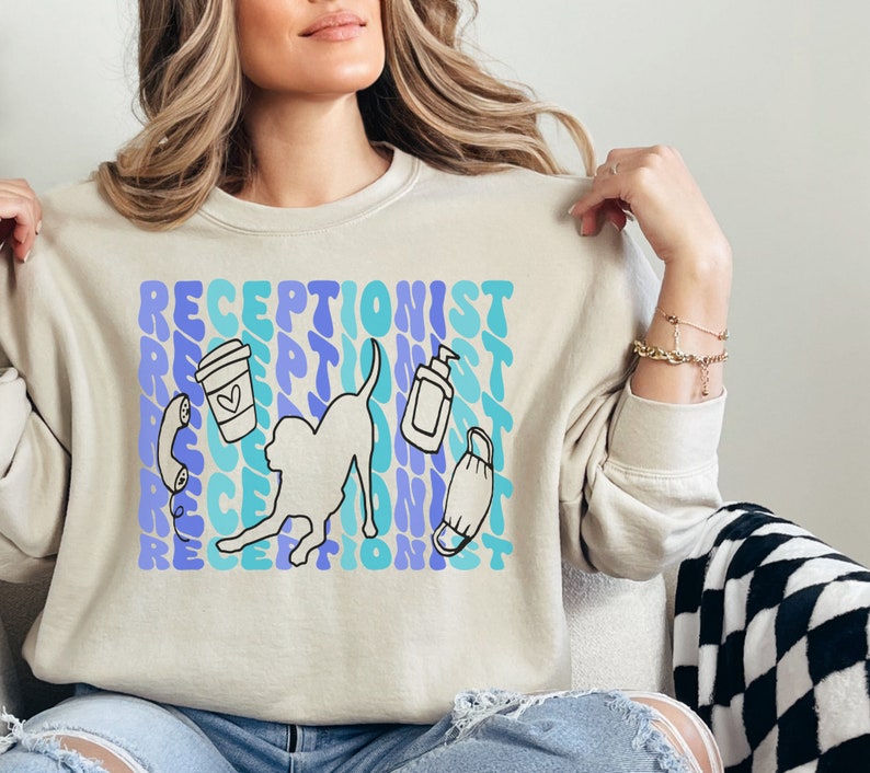 Retro Vet Receptionist Gift Vet Receptionist Week Gift Vet Receptionist ...