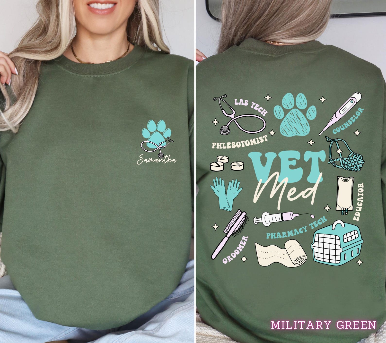 Vet Tech Shirt, ADR Sweatshirt, Vet Tech Week, Vet Med Shirts ...