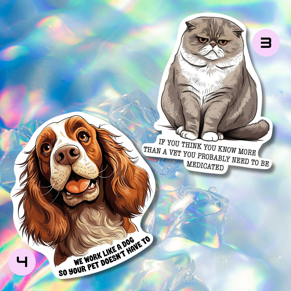Vet Med Sticker Pack, Vet Tech Stickers, Veterinary Stickers, Funny Vet ...