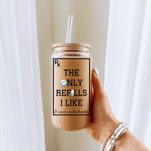 Funny Pharmacy Tech Coffee Prescription Glass, Pharmacy Technician ...