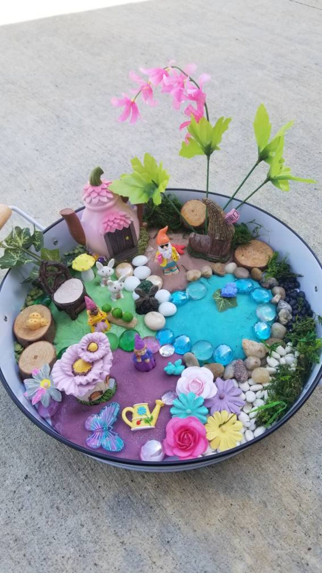 Fairy Garden Play Dough Kit Spring Garden Sensory Kit - Etsy