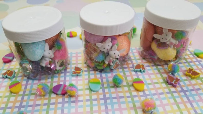 Hoppy Easter Play Dough Kit Play Dough Jar Spring Sensory Kit Easter ...