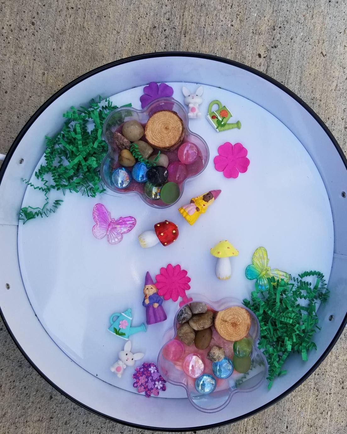 Fairy Garden Play Dough Jar | Spring Garden Sensory Kit | Homemade Play ...