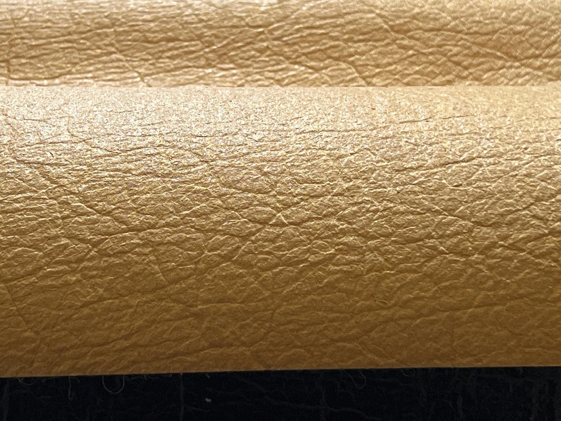 Piñatex Pineapple Leather Alternative - ORIGINAL Marigold - Vegan ...