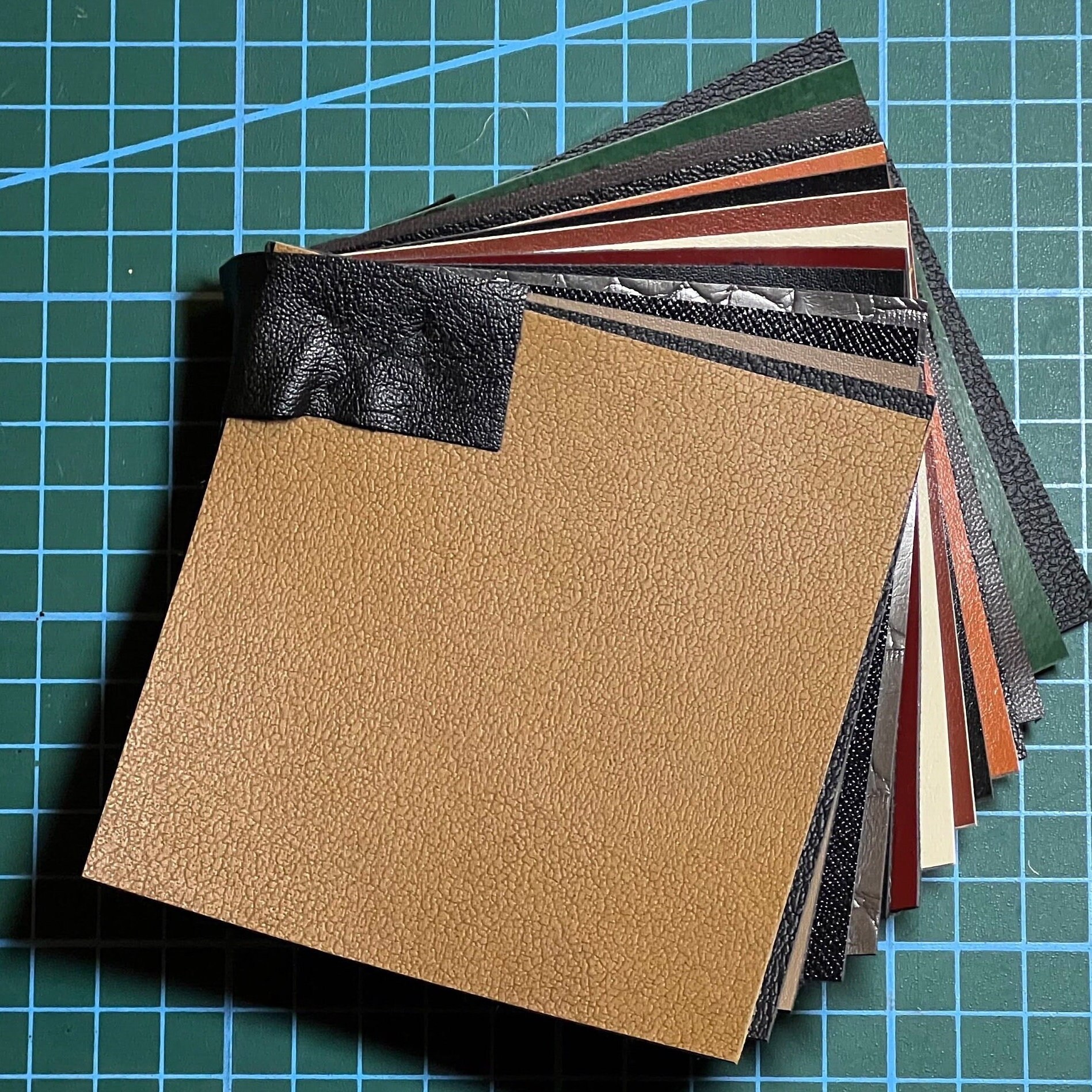 Oleatex Sample Collection Olive Leather Alternative - Etsy