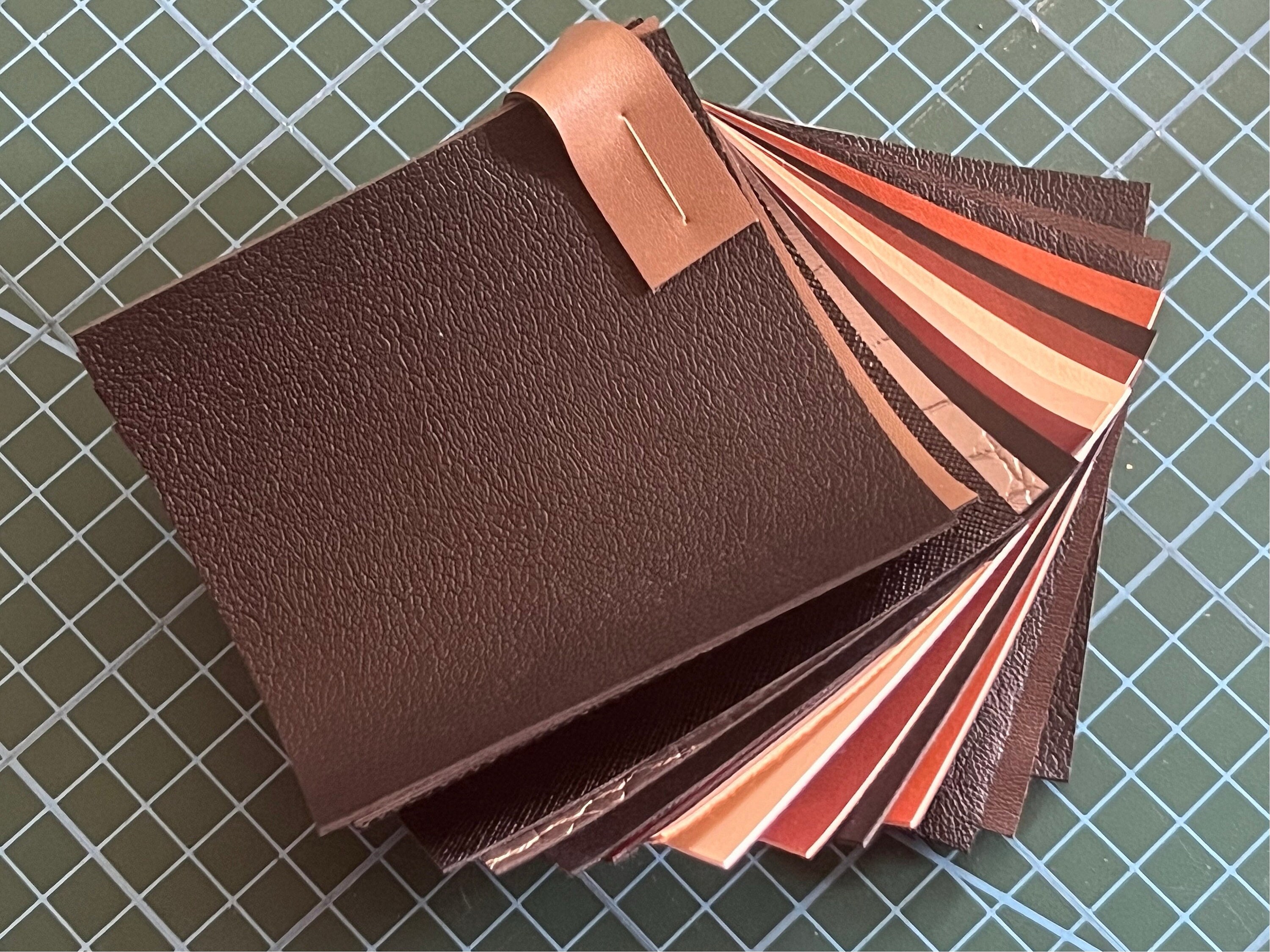 Oleatex Sample Collection Olive Leather Alternative - Etsy