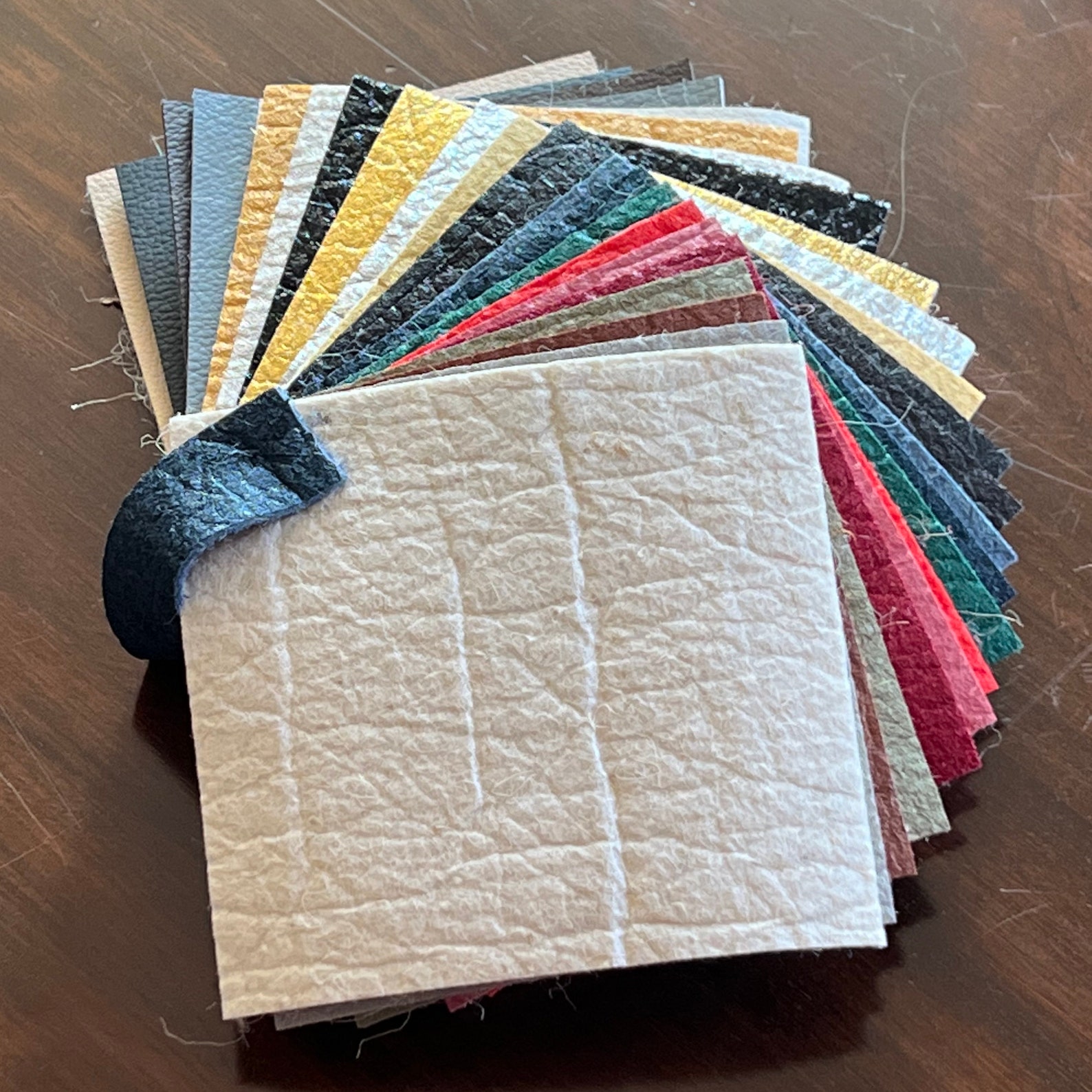 Piñatex® Sample Collection - Pineapples Leather Alternative - Etsy UK