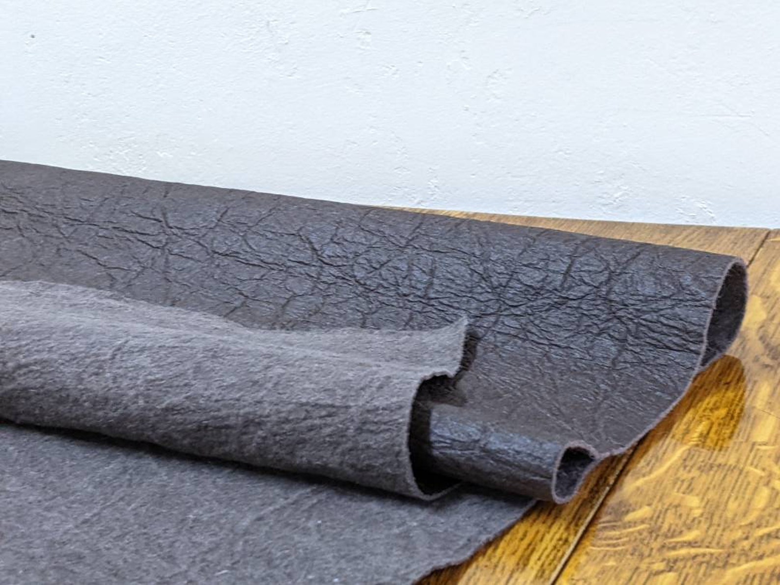 Piñatex Pineapple Leather Alternative ORIGINAL Chestnut Vegan Friendly ...