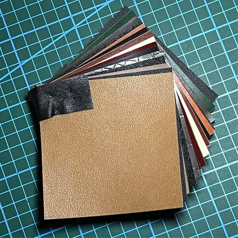 Oleatex Sample Collection Olive Leather Alternative - Etsy