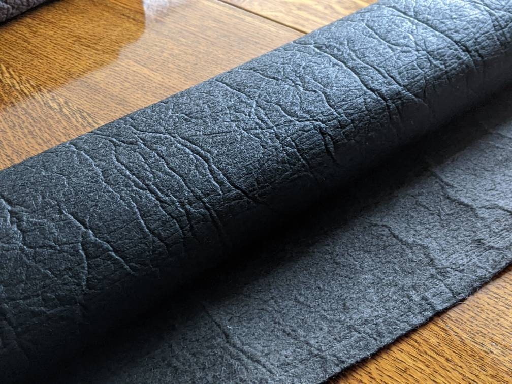 Alternativa de cuero de piña Piñatex Carbón ORIGINAL tejido vegano ...