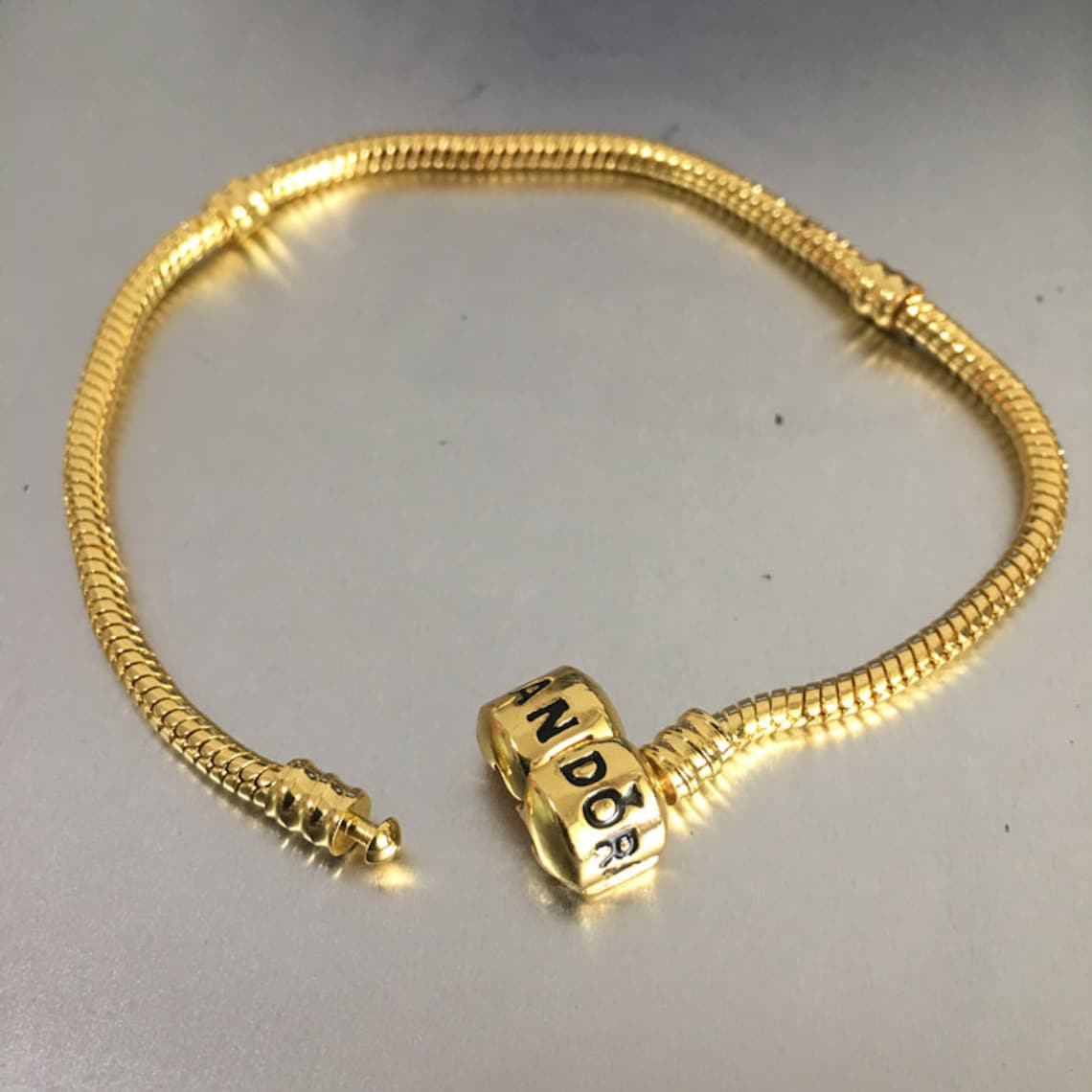 Pandora Charm Bracelet Pandora Gold Bracelet 925 Sterling Etsy pandora-charm-bracelet-pandora-gold-bracelet-925-sterling-etsy