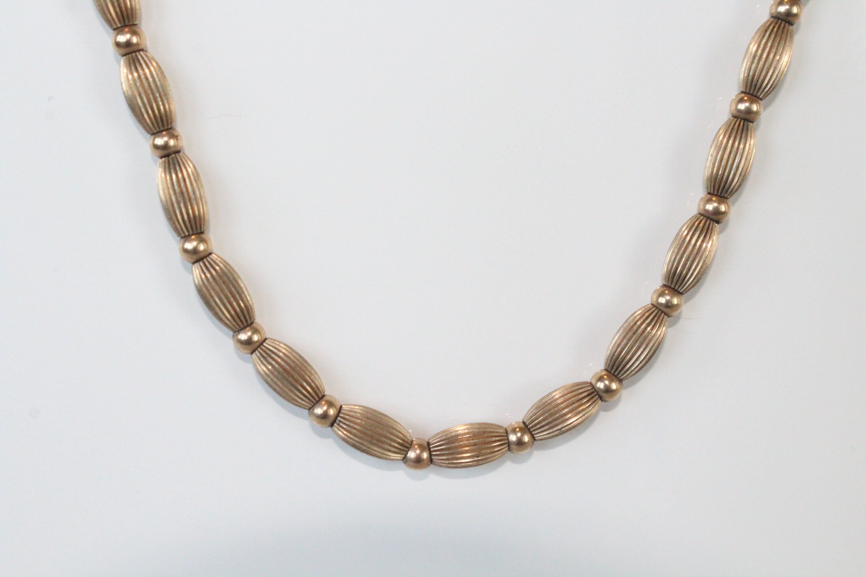 Vintage Gold Necklace, Krementz 14K Gold Overlay Necklace, Gold Overlay ...
