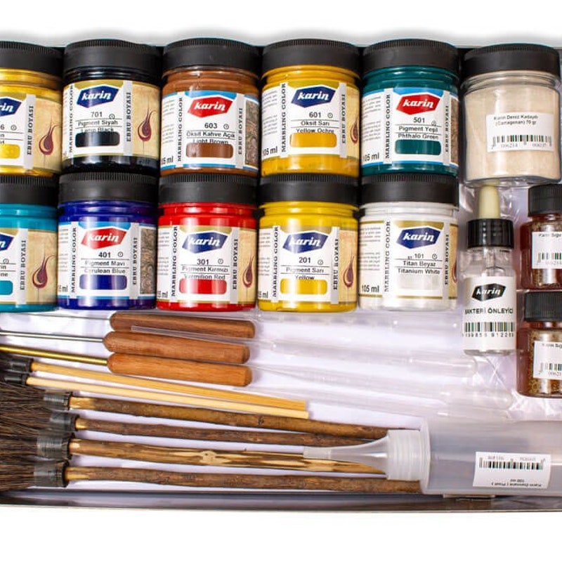 Paper Marbling Kit for Adults - Etsy