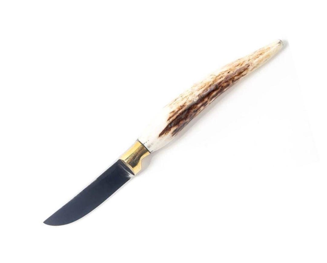 Traditional Calligraphy Knife With Natural Antler Handle | Arabic ...