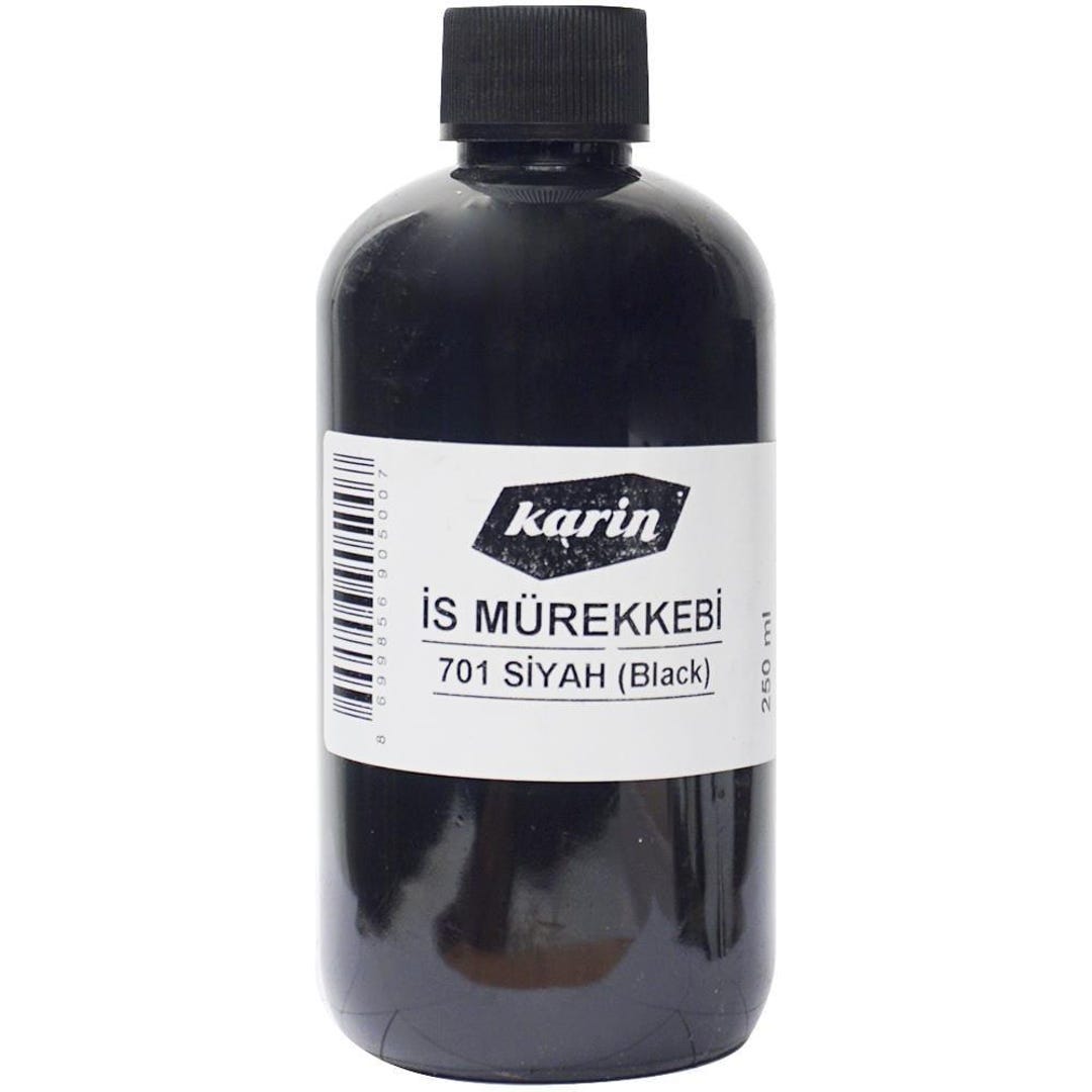 Calligraphy Ink Soot Black 250 Ml | Modern Calligraphy Ink | Inkwell ...