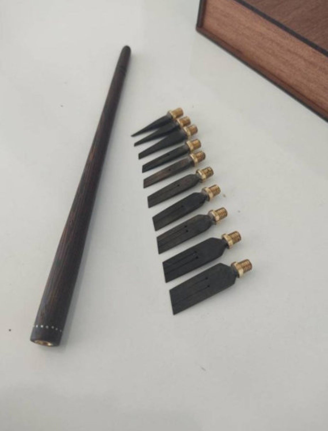 Karin Celi Arabic Calligraphy Thuluth Pen Set Snake Wood 1 10 Mm 10nips ...