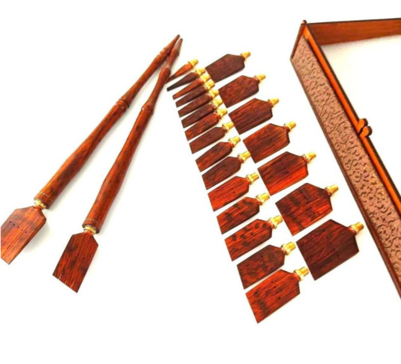 Karin Celi Arabic Calligraphy Thuluth Pen Set Snake Wood 2-25 Mm 20nips ...