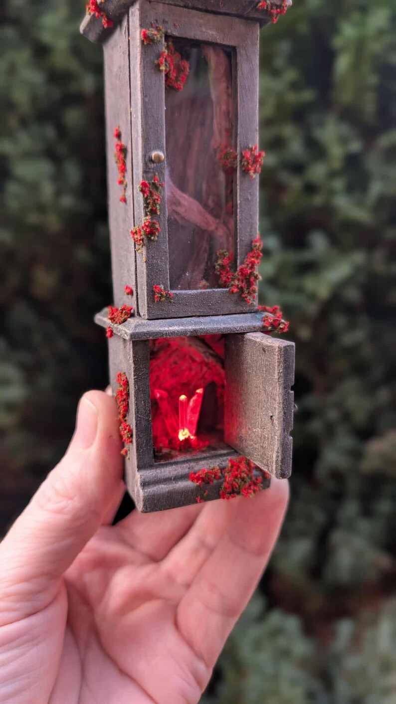 The Vecna Clock -stranger Things Inspired - OOAK Handmade Spooky Scene ...