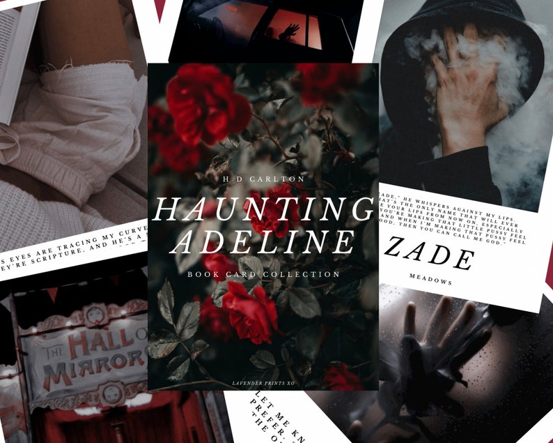 Haunting Adeline Aesthetic Minimalist Poster Booktok Book Etsy Australia