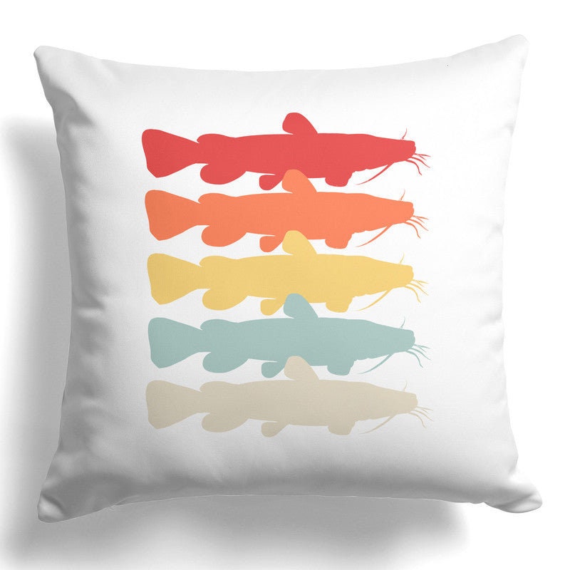 Funny Fishing Pillow Flathead Catfish Fishing Cushion Kids Catfish Boy ...