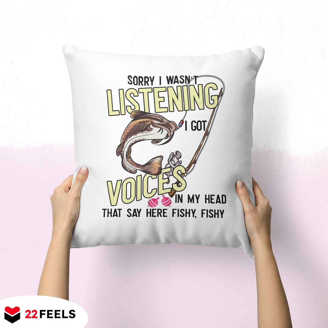 Funny Fishing Gift Flathead Catfish Mens Pillow Birthday Dad - Etsy