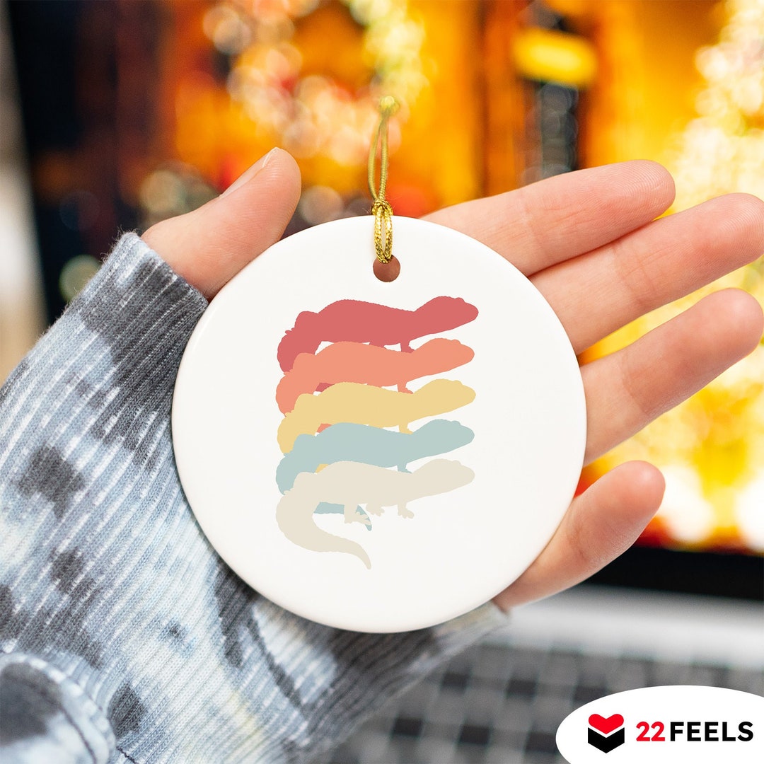 Leopard Gecko Ornament Pet Lizard Gift XMAS Lizard Christmas - Etsy