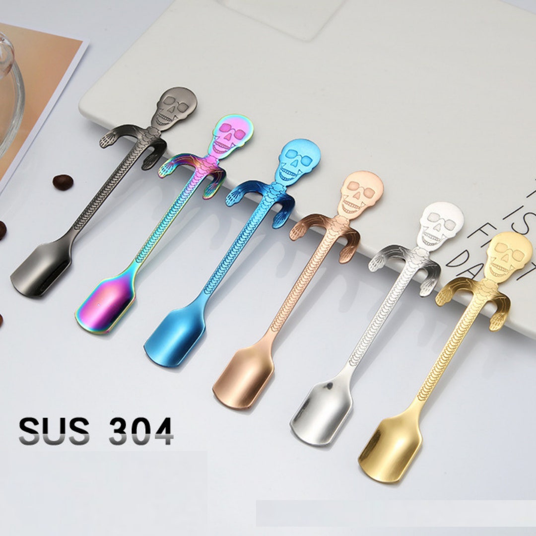 Stainless Steel 304 Coffee/dessert Spoon Multi-use Teaspoon for Kitchen ...