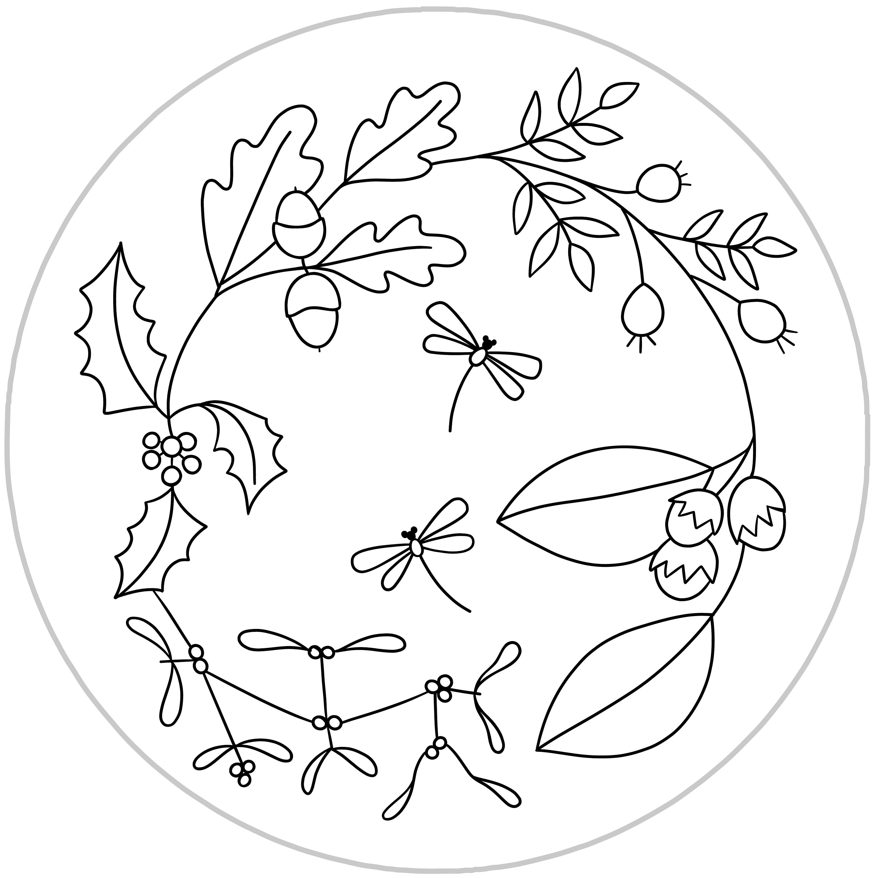 Modern Crewel With Dragonfly PDF - Etsy