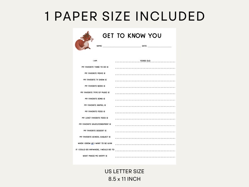 Editable Get to Know You Worksheet. Digital Classroom Worksheet. Team ...