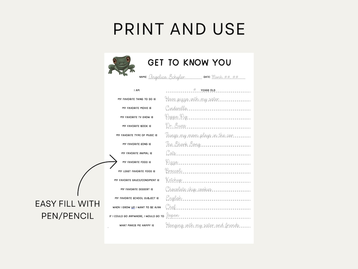 Editable Get to Know You Worksheet. Digital Classroom Worksheet. Team ...