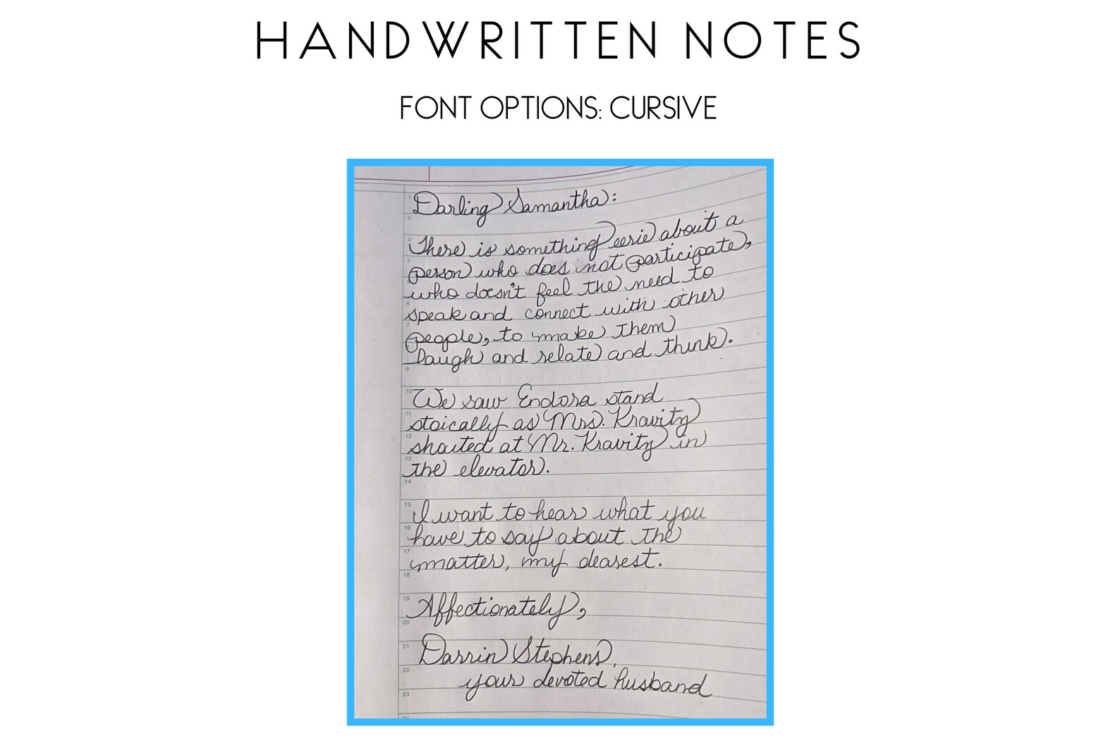 Custom Handwritten Letter. Handwriting Service. Love Letter. Letter ...