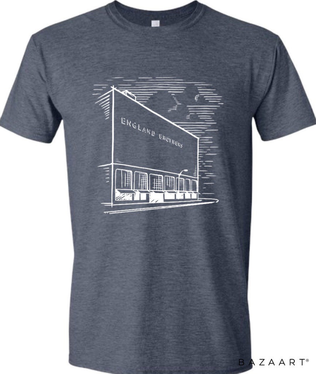 England Brothers Throwback Tee - Etsy España