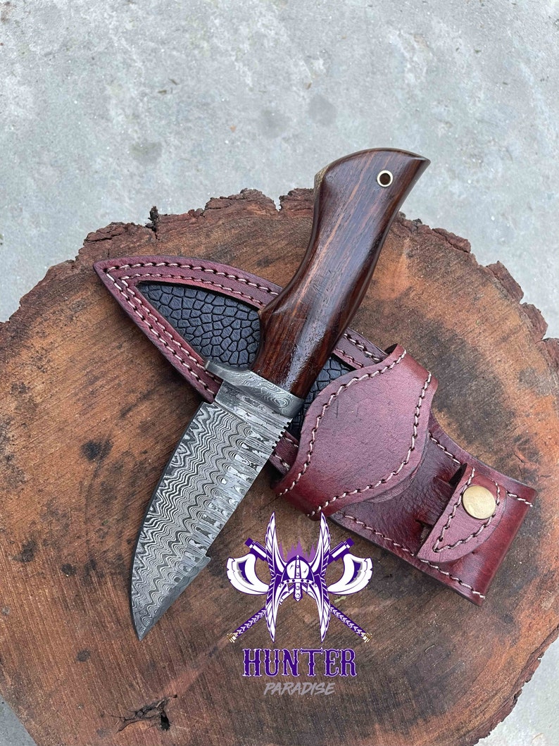 Smith Blade Custom Handmade Damascus Steel Hunting Camping - Etsy
